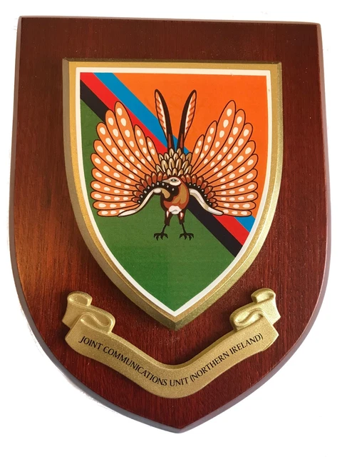 ARGUS JOINT COMMUNICATION Unit Northern Ireland Wall Plaque UK Made for ...
