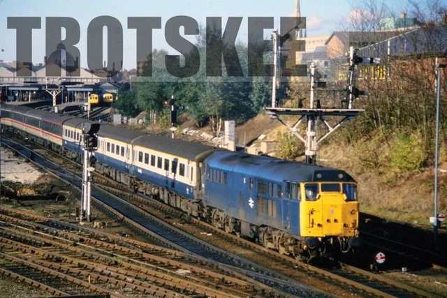 35MM SLIDE BR British Railways Diesel Loco 31 31425 Norwich 1985 ...