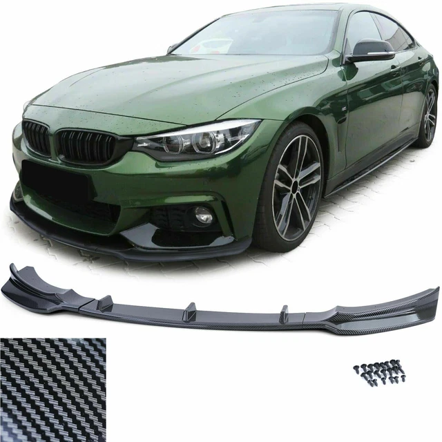PARE-CHOCS ASPECT CARBONE Splitter Pour Bmw F32 F33 F36 Series 4 Sport ...