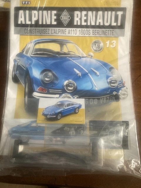 ALPINE A110- BERLINETTE- Renault- 1/8- Eaglemoss Altaya -N°13 EUR 15,00 ...
