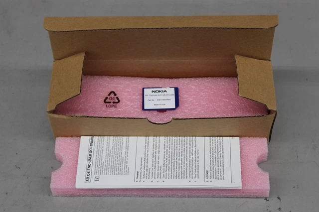 NOKIA 7210 SAS-K OS 2F6C4T Release 9 Base License 3HE11467AARA01 New ...