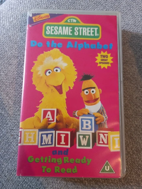 DISNEY'S SESAME STREET Do The Alphabet Vhs £10.78 - PicClick UK