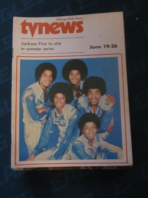 TV NEWS MAGAZINE Regional TV Guide June 1976 Jackson Five Summer Series ...