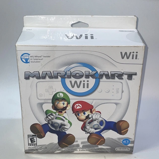 MARIO KART WII Wheel Bundle (Nintendo Wii) Brand New Factory Sealed £ ...