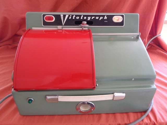 VINTAGE MEDICAL Vitalograph Spirometer Cardio Respiratory Machine Steam ...