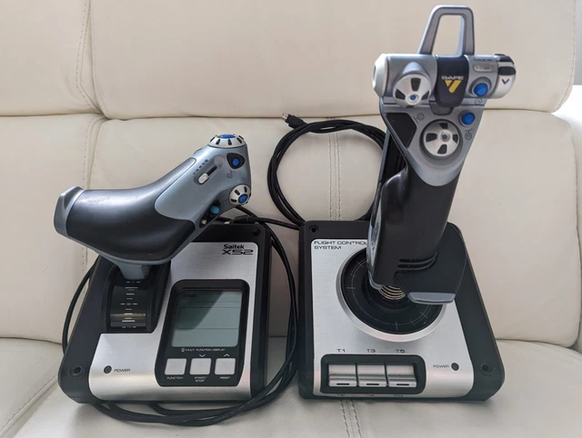 LOGITECH G SAITEK X52 Flight Control System, Controller & Joystick ...