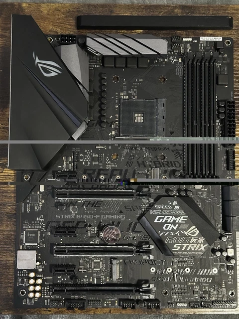 ASUS ROG STRIX B450-F Gaming Socket AM4 DDR4 ATX Motherboard £75.00 ...