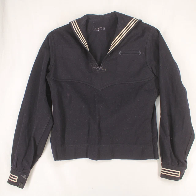US NAVY WW2 Seaman Cracker Jack Wool Jumper Uniform Men's Small 40 £34. ...