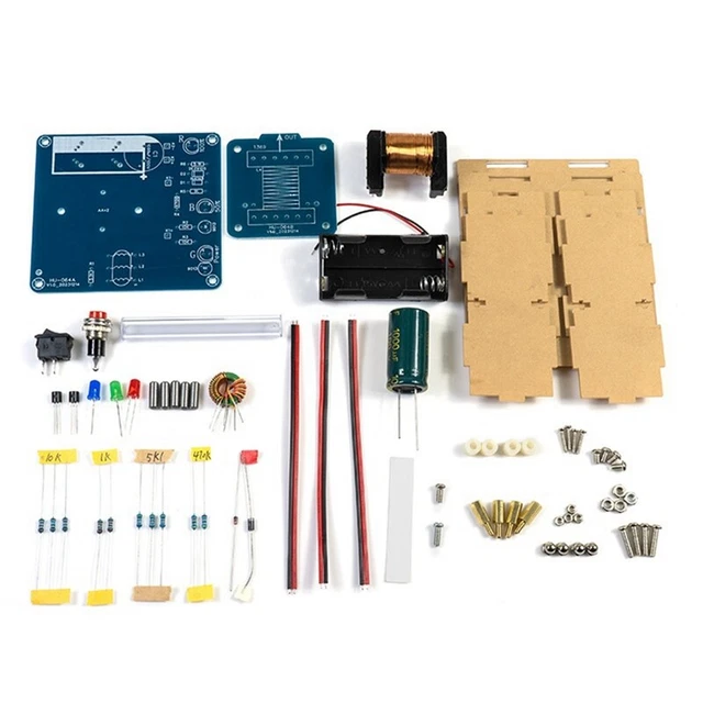 ELECTROMAGNETIC CANNON DIY Kit Long-Range Projectile High-Voltage ...