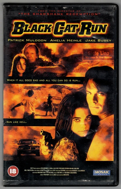 BLACK CAT RUN Patrick Muldoon Amelia Heinle Big Box VHS £6.49 - PicClick UK
