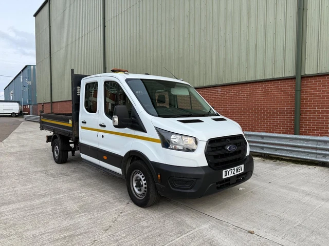 FORD TRANSIT 350 Leader Ecoblue Tipper 2022 72 Plate £21,598.80 ...