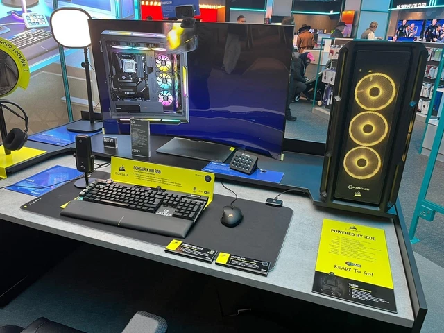 CORSAIR ICUE 5000T RGB MID TOWER GAMING CASE & LG Curved OLED Flex 42- 42LX3Q6LA £7,686.72 ...