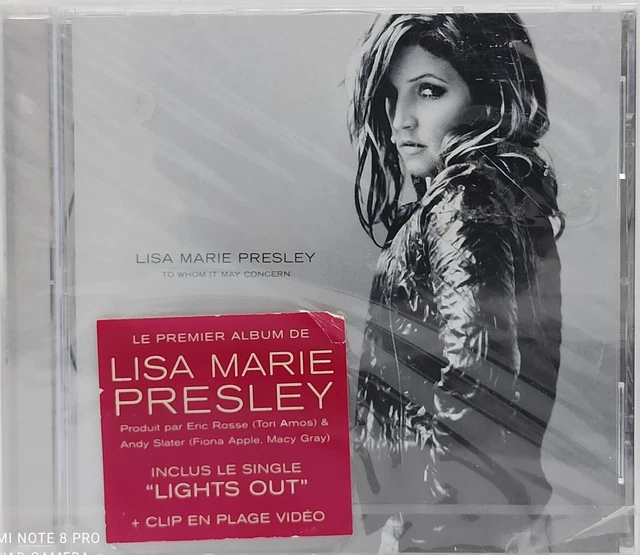 CD LISA MARIE PRESLEY - TO WHOM IT MAY CONCERN neuf sous blister EUR 19 ...