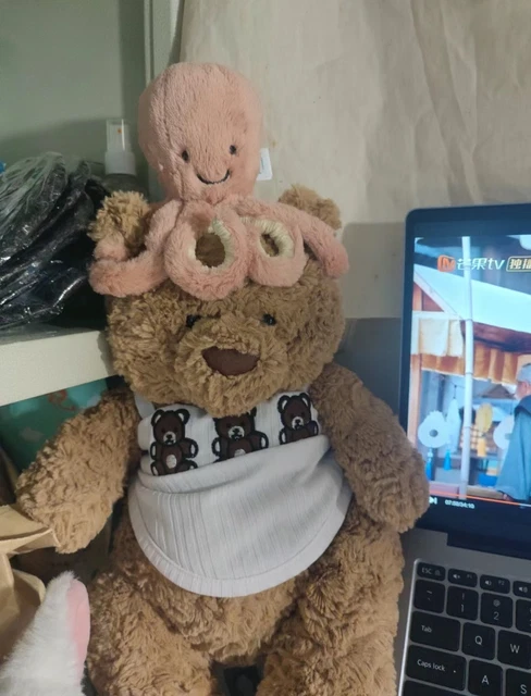 JELLYCAT LITTLE ODELL Octopus ODL2OC: Never used tags attached £29.61 ...