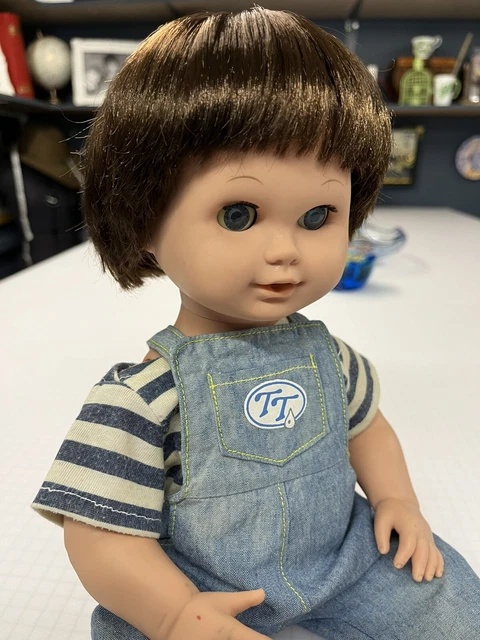 TINY TEARS TIMMY Doll Playmates 1998 Vintage Boy Doll with Original ...