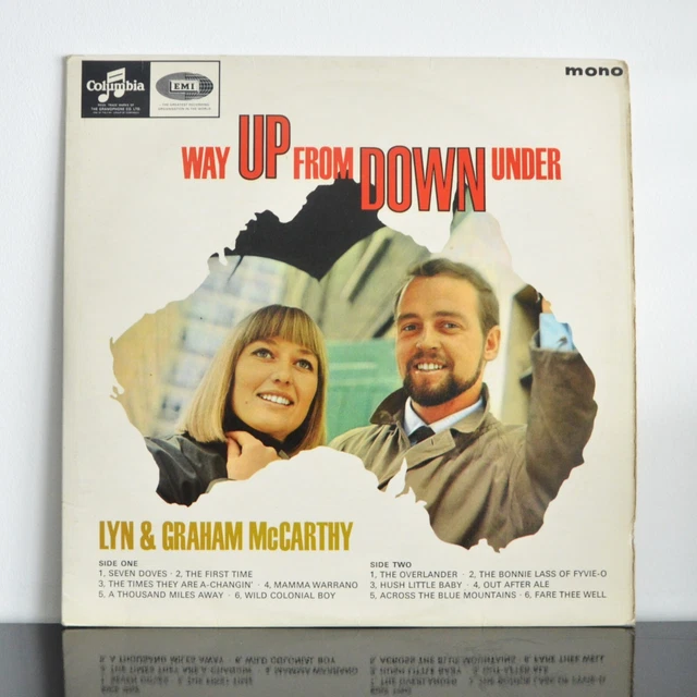 LYN & GRAHAM McCARTHY Way Up From Down Under UK COLUMBIA LP '65 Folk ...