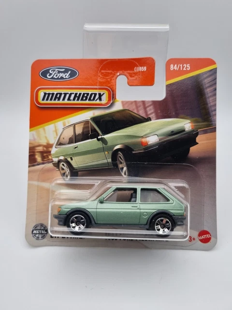 MATCHBOX 2025 CASE Ford Fiesta Mk.II Mainline Short Card £3.50 - PicClick UK
