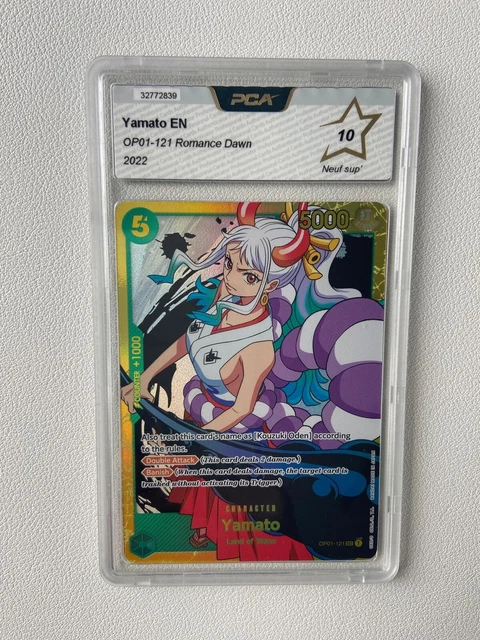 CARTE ONE PIECE PCA 10 Yamato Parallel EN Op01-121 Ultra Rare PCA 10 EUR 19,99 - PicClick FR