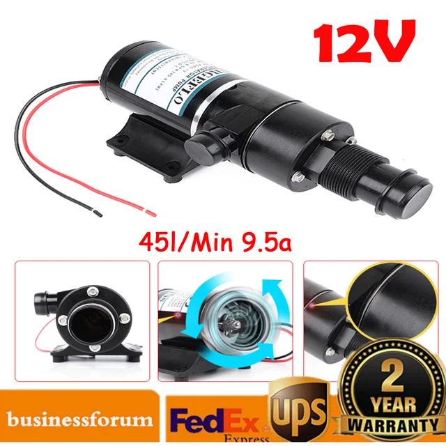 MACERATOR PUMP 12V- Waste/Toilet/Sewerage/Water/Marine/Boat/Caravan/RV ...