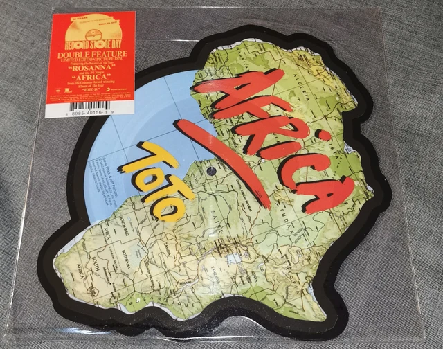 TOTO ROSANNA / Africa Picture Disc Shape limited Ed. Record Store Day ...