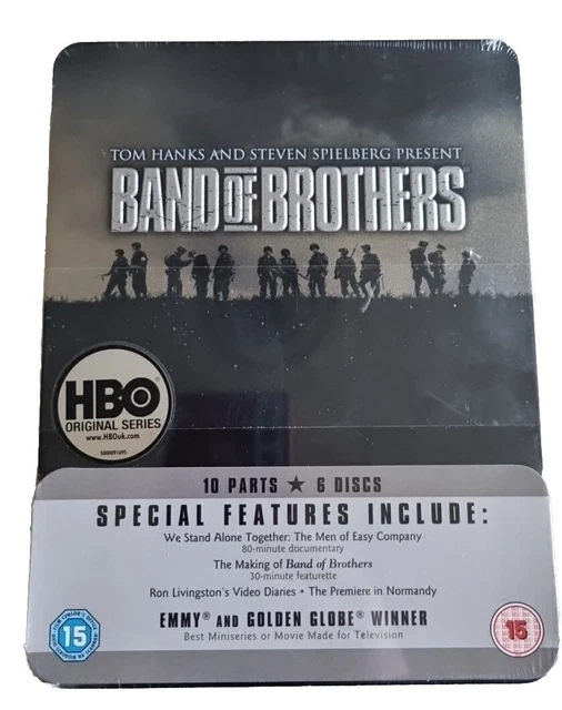 BAND OF BROTHERS Complete HBO Series DVD Steelbook Metal Steel Book Tin ...