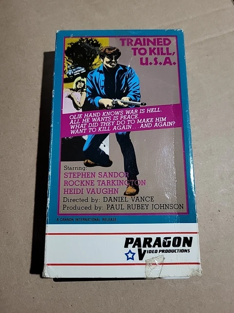 BETAMAX TRAINED TO kill U.S.A (VHS 1983) The No Mercy Man / Not A Vhs ...