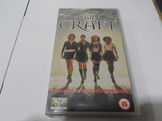 The Craft Vhs 1996 Robin Tunney Fairuza Baik Neve Campbell Rachel