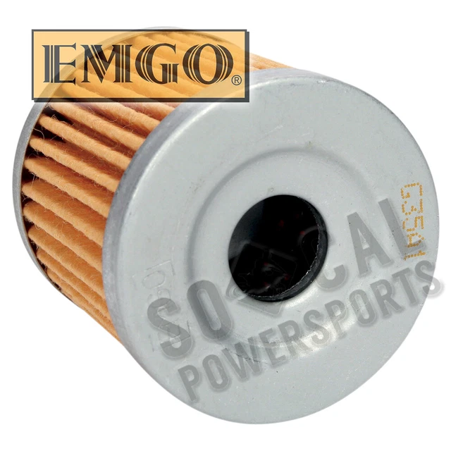 EMGO OIL FILTER-STANDARD for 2003-2014 Suzuki LT-Z400 QuadSport Z ATV ...