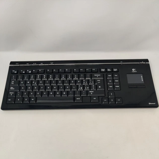 LOGITECH CORDLESS PS3 Pro Keyboard Bluetooth Media Y-X5A77 Italian ...