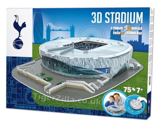TOTTENHAM HOTSPUR STADIUM 3D Puzzle Spurs Model Gift Football White ...