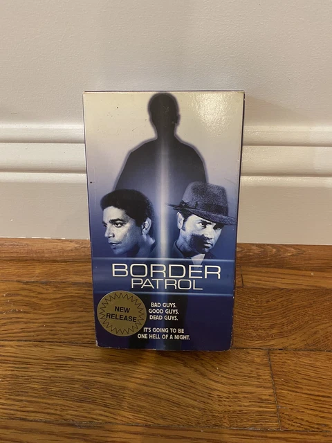 VHS TAPE BORDER Patrol Michael DeLorenzo Clayton Rohner 2001 Thriller ...