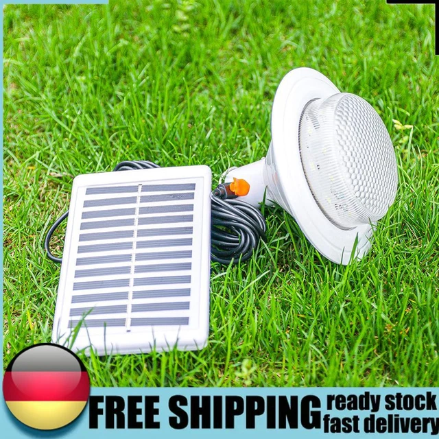 LED EMERGENCY LIGHT Push Switch Solar Tent Light with Hook for Outdoor ...