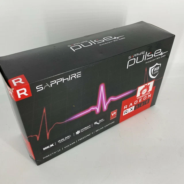 *EMPTY BOX* FOR - Sapphire Pulse RX580 RX 580 8Gb 8 GB OC Radeon 8 Gb ...