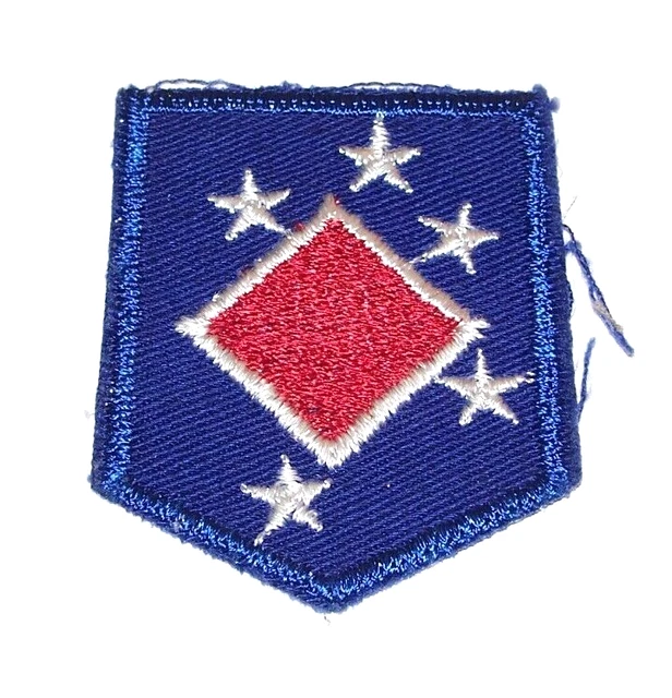 ORIGINAL SMALL TWILL WW2 USMC 1st MAC HQ MARINE HEADQUARTERS PATCH £7. ...