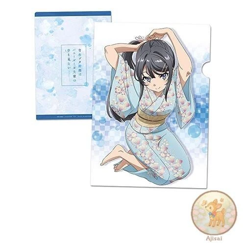 RASCAL DOES NOT Dream of Bunny Girl Senpai Clear File D EUR 35,43 ...
