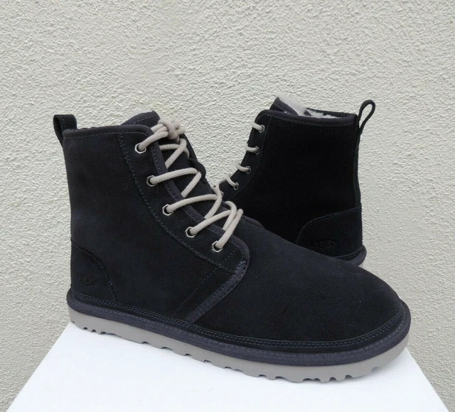 UGG HARKLEY TRUE Navy Suede/ Wool Chukka Ankle Boots, Men Us 9/ Eur 42 ...