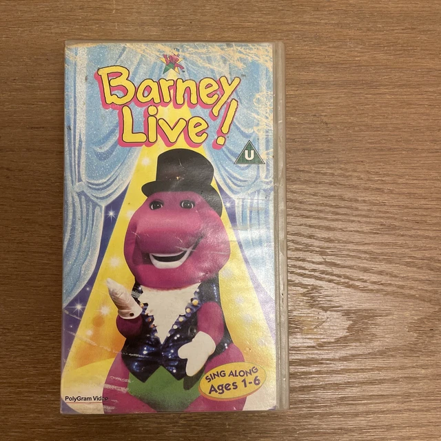 BARNEY - LIVE In New York City (VHS, 1995) £10.00 - PicClick UK