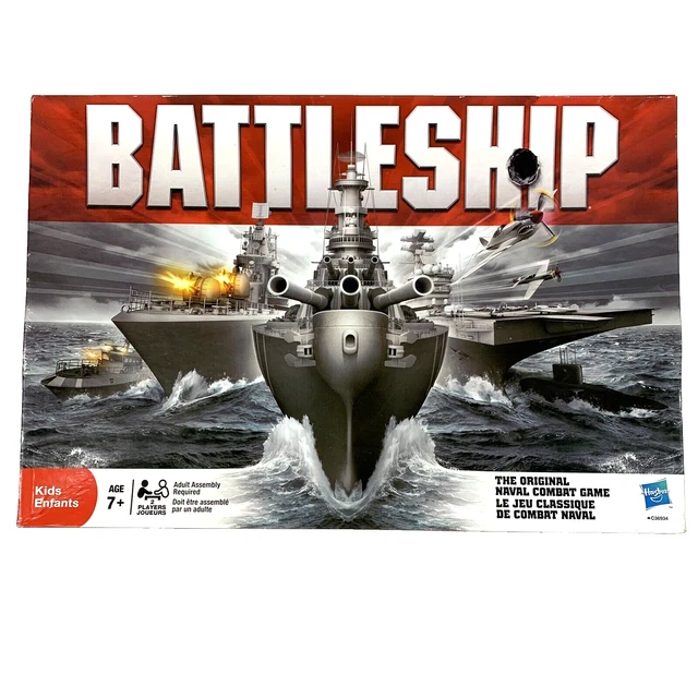 BATTLESHIP THE ORIGINAL Naval Combat Board Game Classic Hasbro 2011 ...