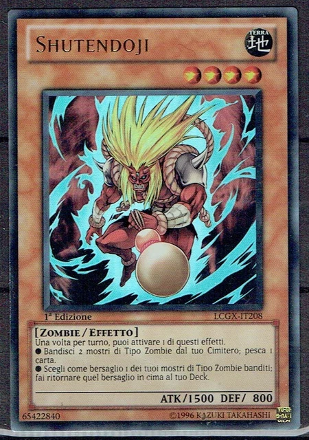 CARTA YU-GI-HO LCGX Shutendoji It208 Ultra Rara 1°Edizione EUR 5,00 ...