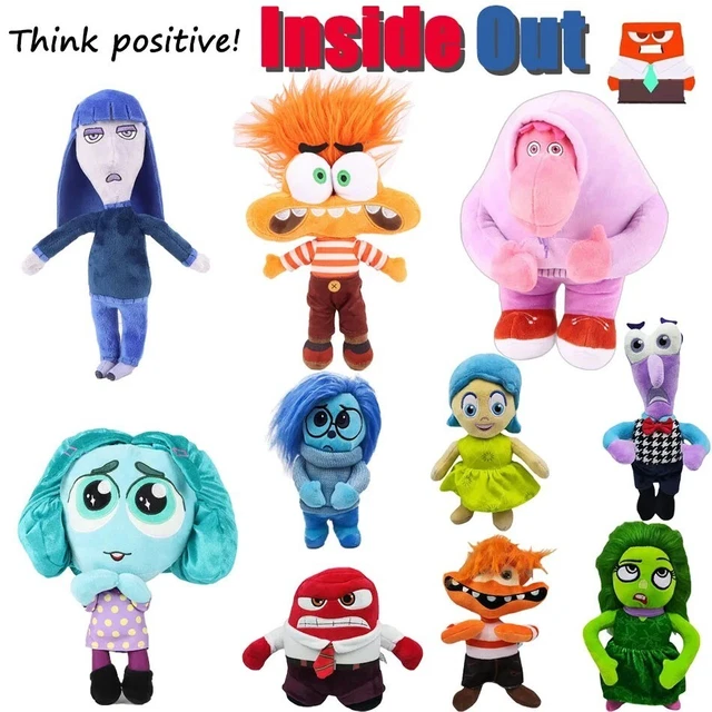 INSIDE OUT 2 DISNEY PIXAR Plush Puppet Height 20cm ORIGINAL Disney ...
