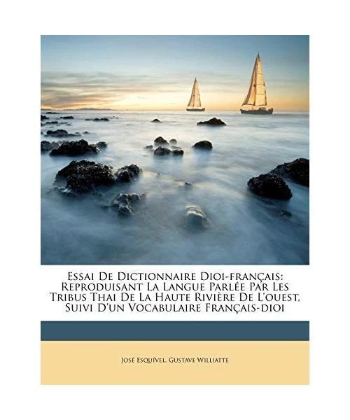ESSAI DE DICTIONNAIRE Dioi-Francais: Reproduisant La Langue Parlee Par ...