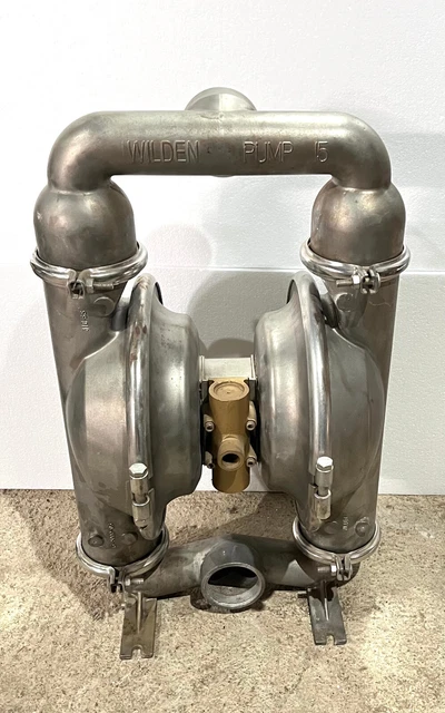 POMPA WILDEN 15 Full SS Corpo Doppia Diaframma 15-5000-03 - 3" #TEFLON EUR 4.448,70 - PicClick IT