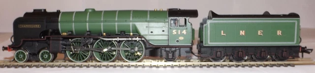 HORNBY R3833 CLASS A2/3 4-6-2 Locomotive 514 'Chamossaire' Lner Green $272.71 - PicClick AU