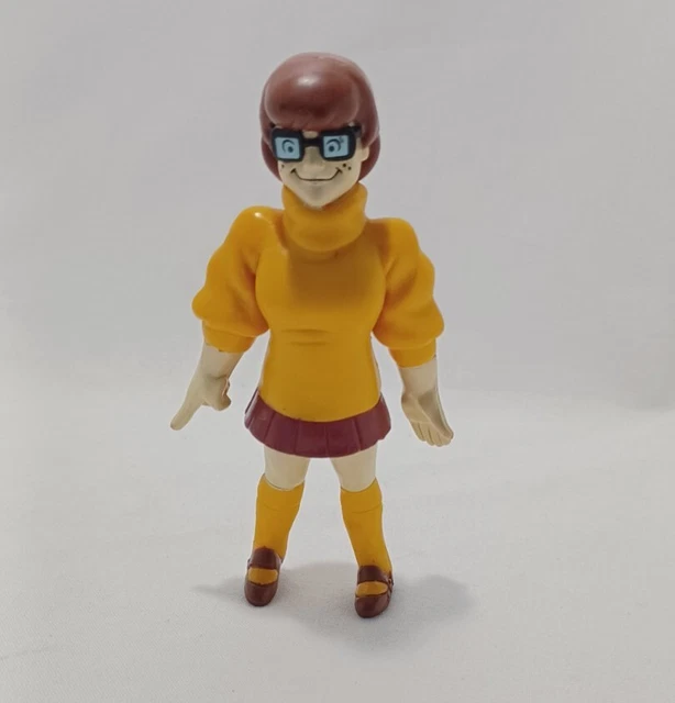 FIGURINE VINTAGE SCOOBY Doo Velma Hanna Barbera Posable Bendable 1999 ...