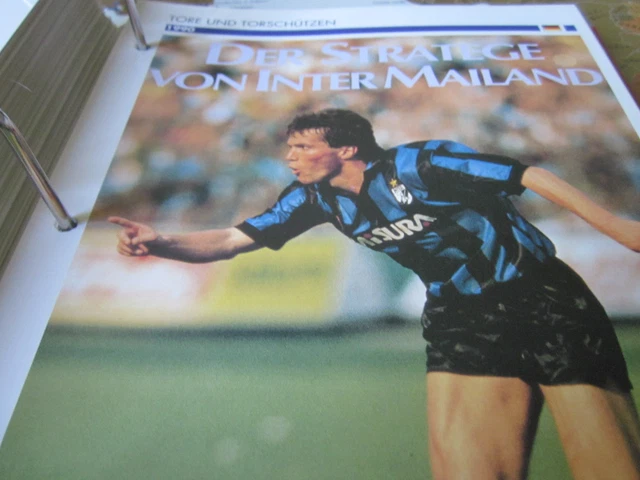 FUSSBALL 2 TORJÄGER 1990 Lothar Matthäus Weltfußballer bei Inter ...