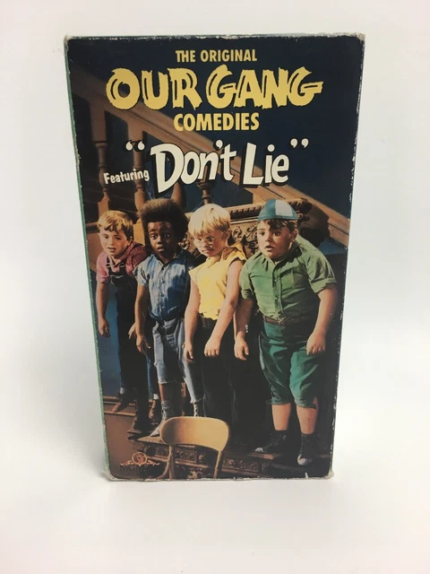 THE ORIGINAL OUR Gang Comedies featuring "Don't Lie" VHS $8.00 ...
