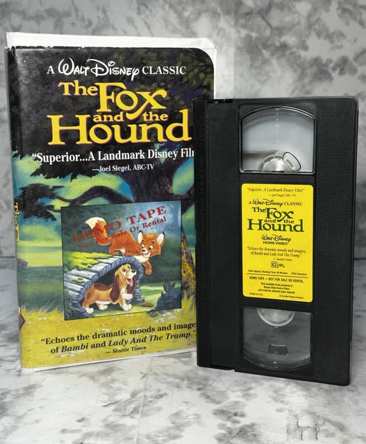 DISNEY'S THE FOX and the Hound VHS DEMO Tape - 1993 Diamond The ...