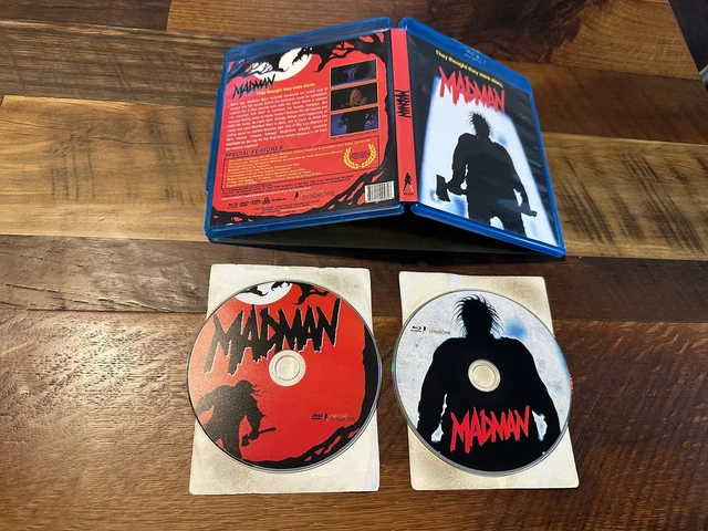 MADMAN BLU RAY/DVD-VINEGAR Syndrome-80’s Horror-2 Disc-Widescreen $11. ...