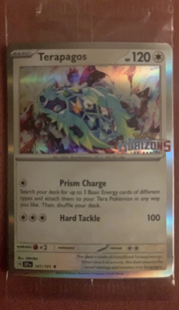 🔥 TERAPAGOS/SPRIGATITO 🔥 161/191 GAMESTOP Promo Card Pokemon Horizons ...