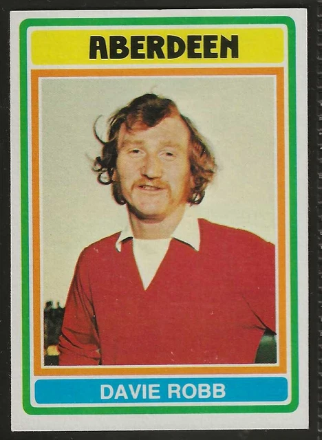 TOPPS-FOOTBALL (SCOTTISH RED Back 1976)-#017- Aberdeen - Robb £6.99 ...